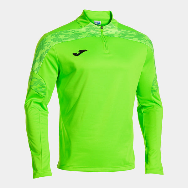 Joma Championship VIII Half Zip - Green Fluor - footballkitsdirect.com