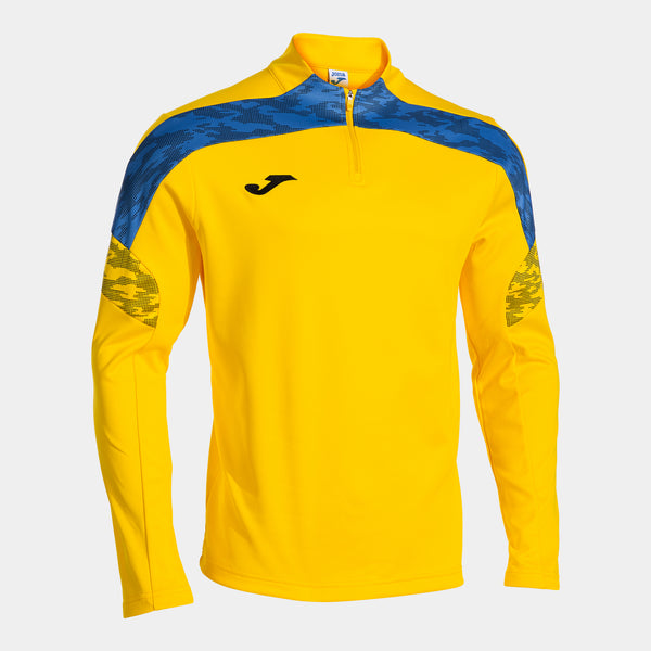 Joma Championship VIII Half Zip - Yellow/Royal - footballkitsdirect.com
