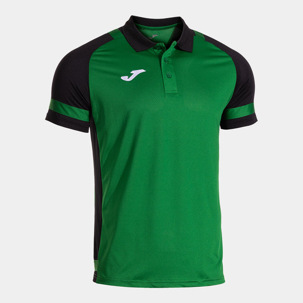 Joma Lider Polo - Green Medium/Black - footballkitsdirect.com