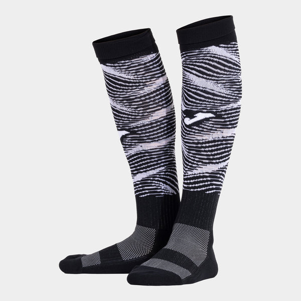 Joma Professional III Sock - Black/White - footballkitsdirect.com