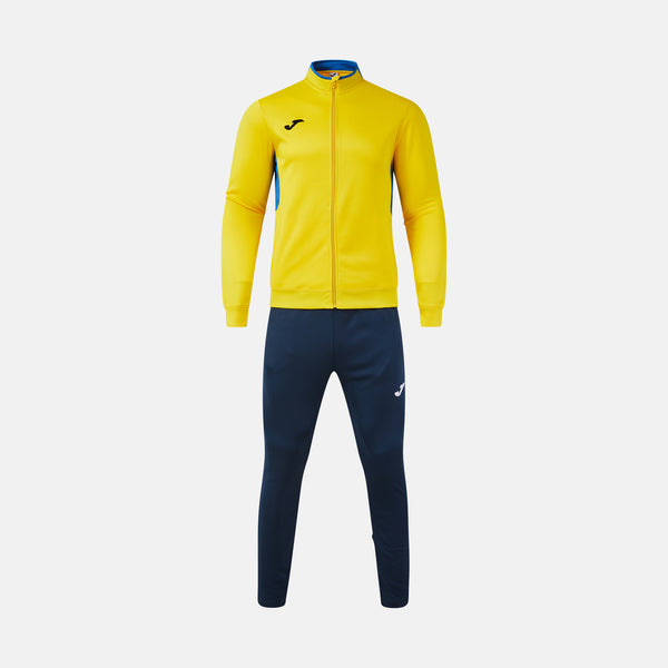 Joma Winner IV Tracksuit - Yellow/Royal/Dark Navy - footballkitsdirect.com