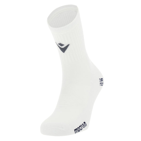 Macron Fixed Sock - White - footballkitsdirect.com