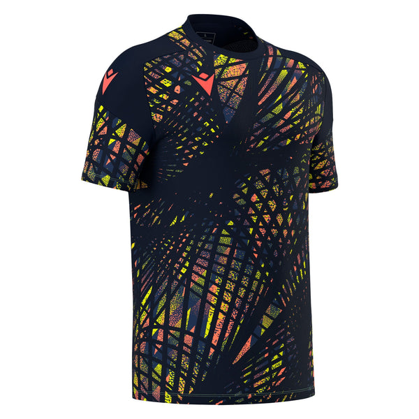 Macron Totem Shirt - Navy/Nest - footballkitsdirect.com