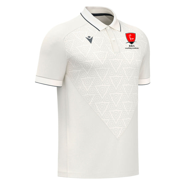 BRS Coaches - Macron Baldwin Polo - Off White - footballkitsdirect.com
