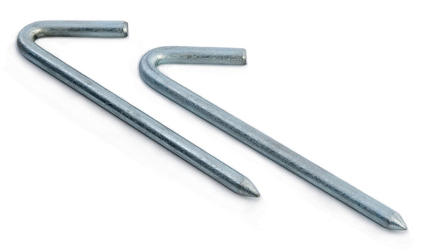Precision Heavy Duty Steel Net Pegs (Bag of 20) - footballkitsdirect.com