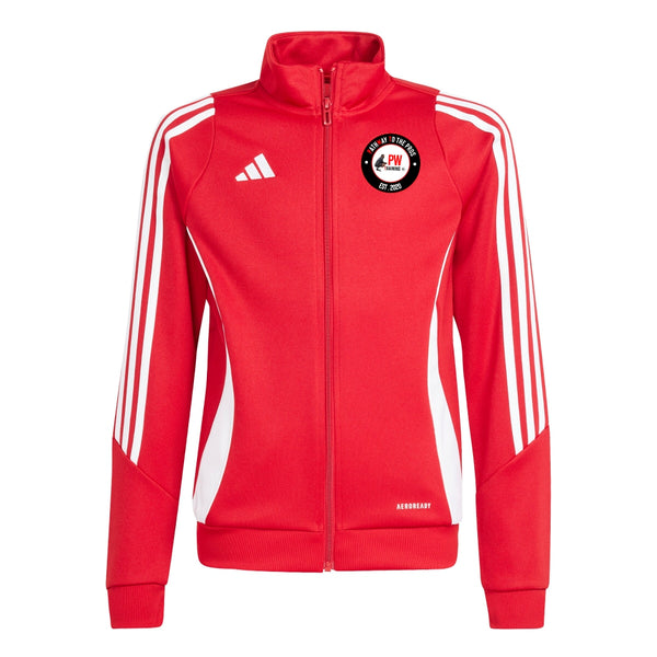 PW Training - Adidas Tiro 24 Training Jacket - Team Power Red/White ...